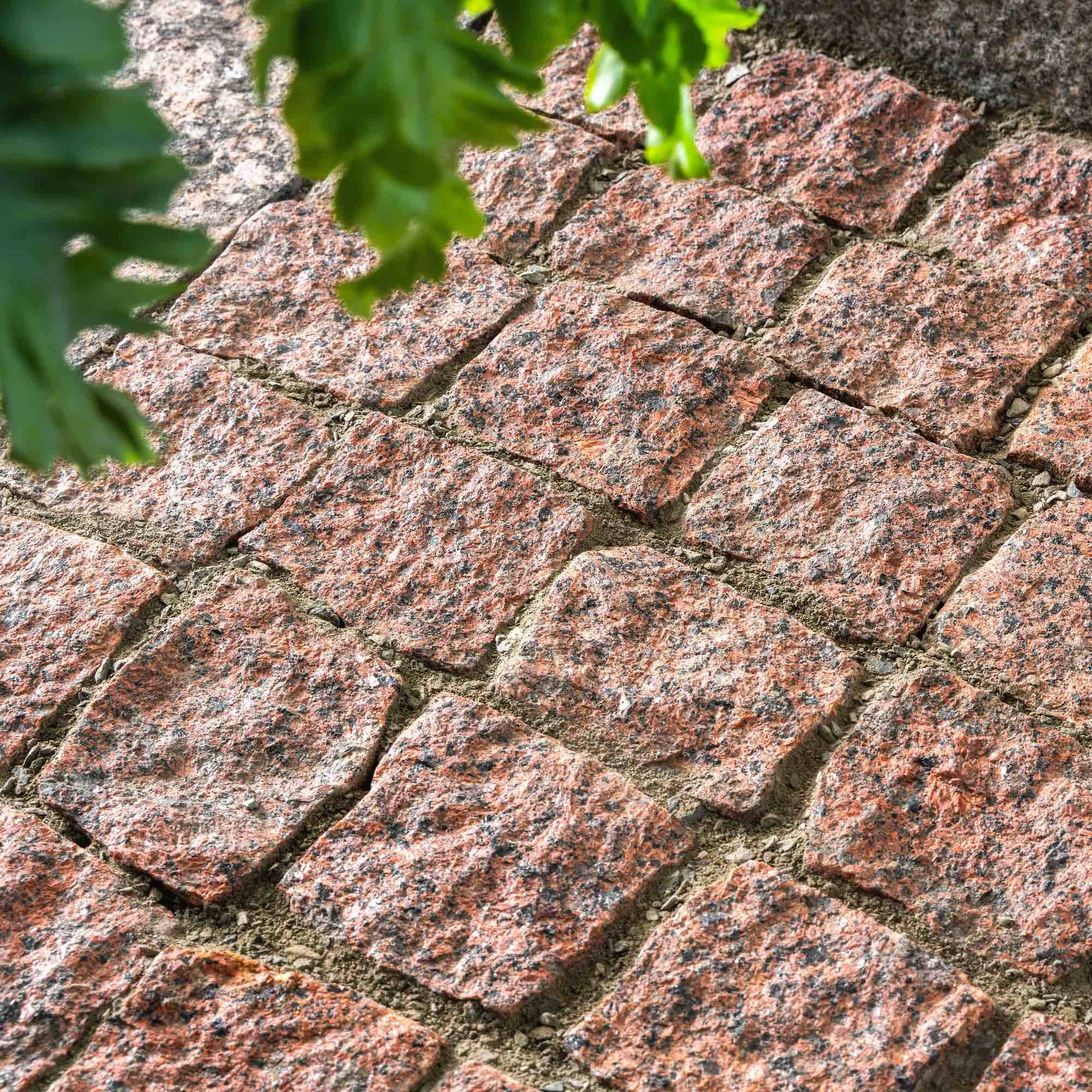 Noppakivi punainen 10x10x10 cm graniitti, Kotimainen Taivassalon ...